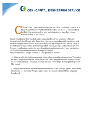 CAPITAL- ENGINEERING SERVICE PROFILE | PDF