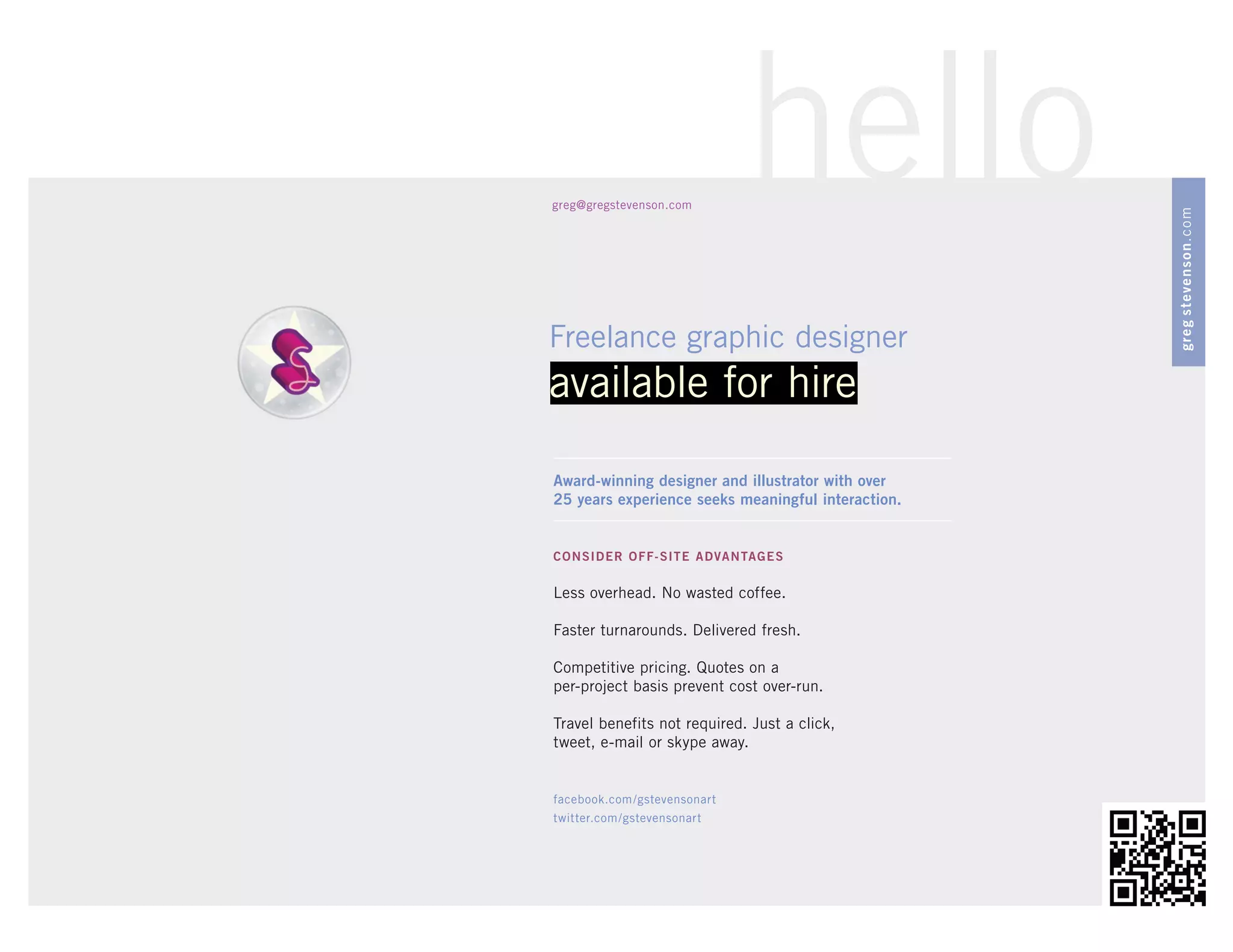 g_stevenson_cvr résumé + portfolio_sm | PPT