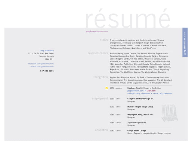 g_stevenson_cvr résumé + portfolio_sm | PPT