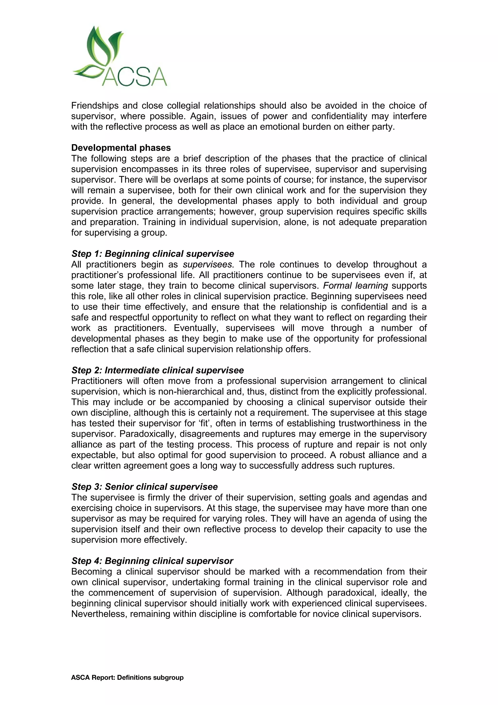 ACSA-Definitions-Report-Final-2014 | PDF