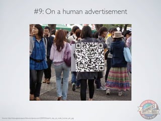 37 Examples Of Using QR Codes | PDF