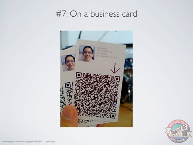 37 Examples Of Using QR Codes | PPT
