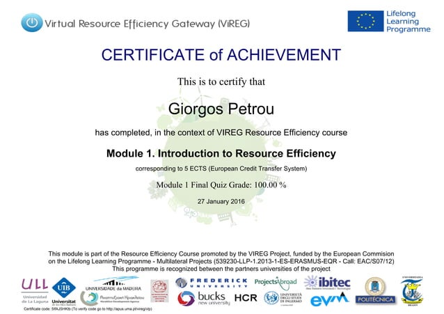 Mod1 IRE_Module 1 Certificate | PDF