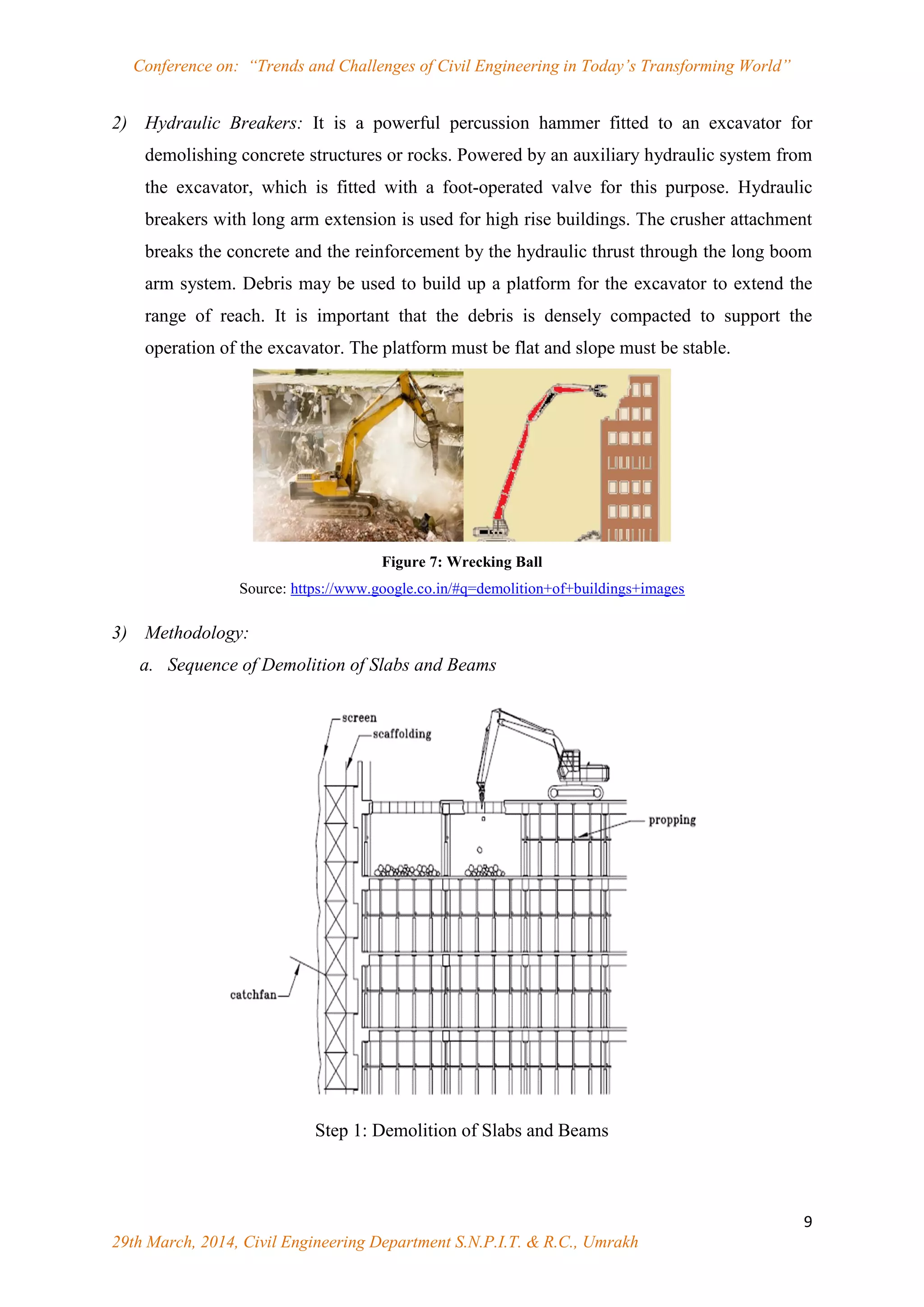 DEMOLITION OF BUILDINGS: INTEGRATED NOVEL APPROACH | PDF