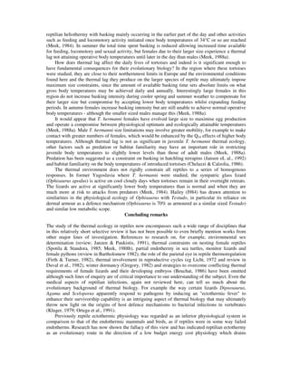 37; reptiles, thermoregulation and the environment; review | PDF