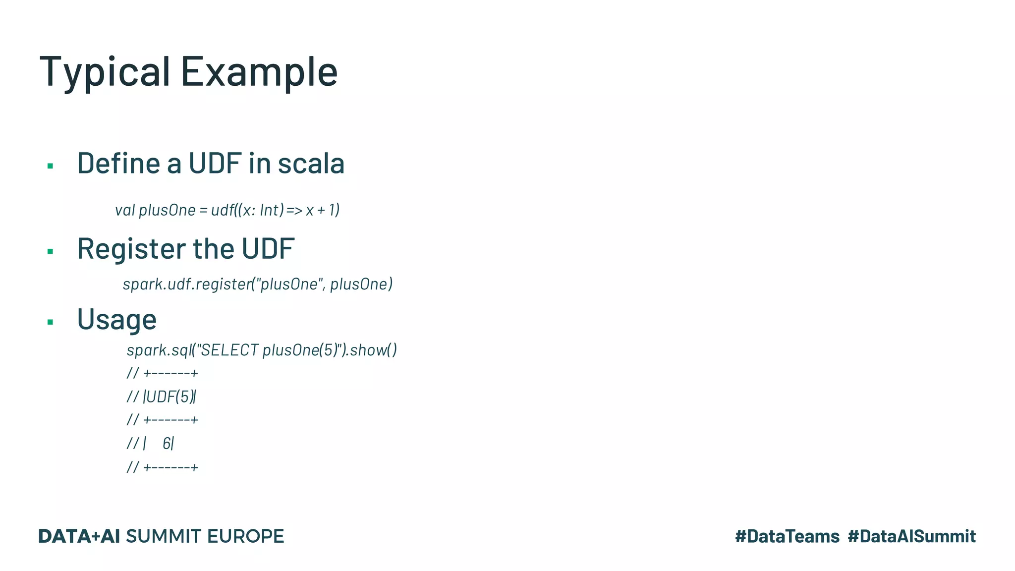 Optimizing Apache Spark UDFs | PPT Optimizing Apache Spark UDFs | PPT