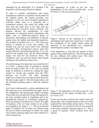 Study of Ion Scattering Process by the Method of Binary Collision Approximation | PDF