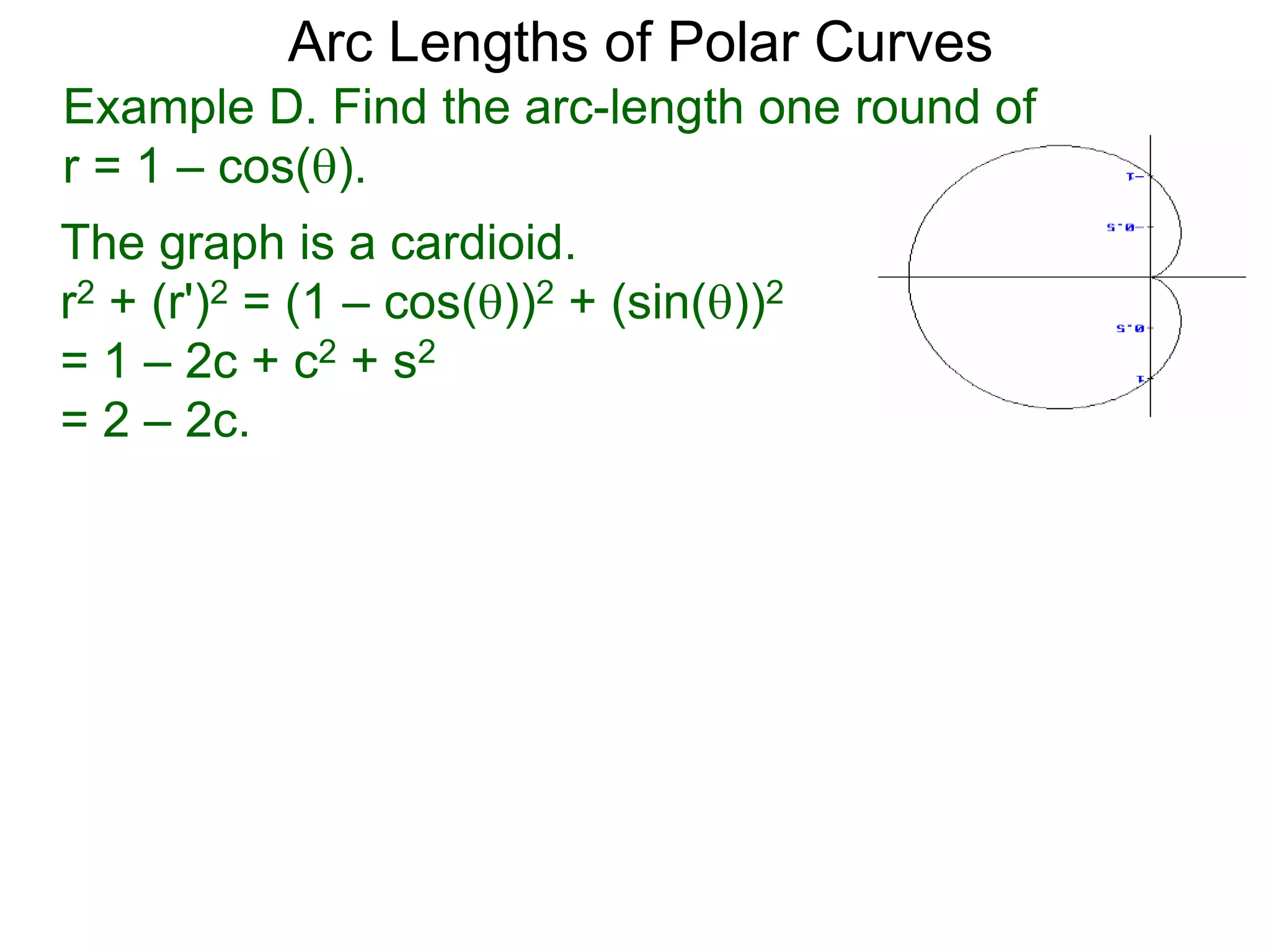 35 tangent and arc length in polar coordinates | PPTX
