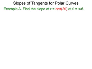 35 tangent and arc length in polar coordinates | PPTX