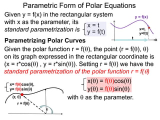 35 tangent and arc length in polar coordinates | PPTX