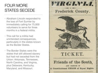 37 The Civil War (I) | PPT