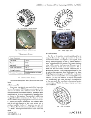 An Axial-Flux Permanent Magnet (AFPM) Generator for Defence ...