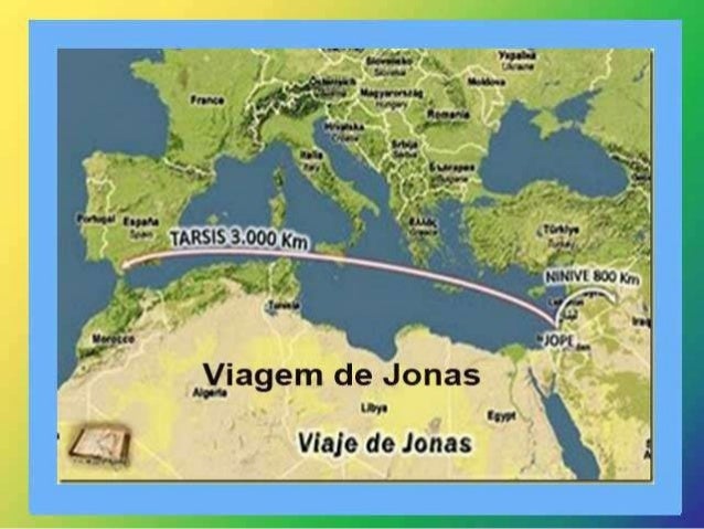 Mapa De Jonas O Profeta