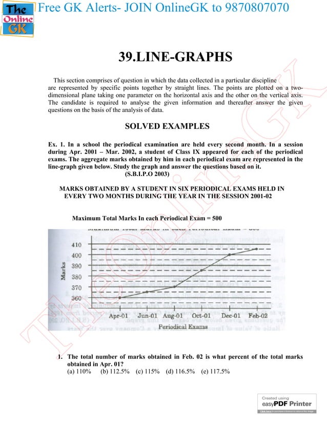38. line graphs | PDF