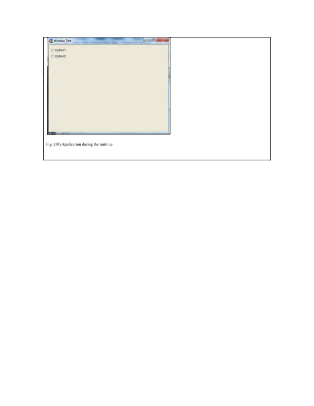 Programming Without Coding Technology (PWCT) - Radiogroup control | PDF Programming Without Coding Technology (PWCT) - Radiogroup control | PDF