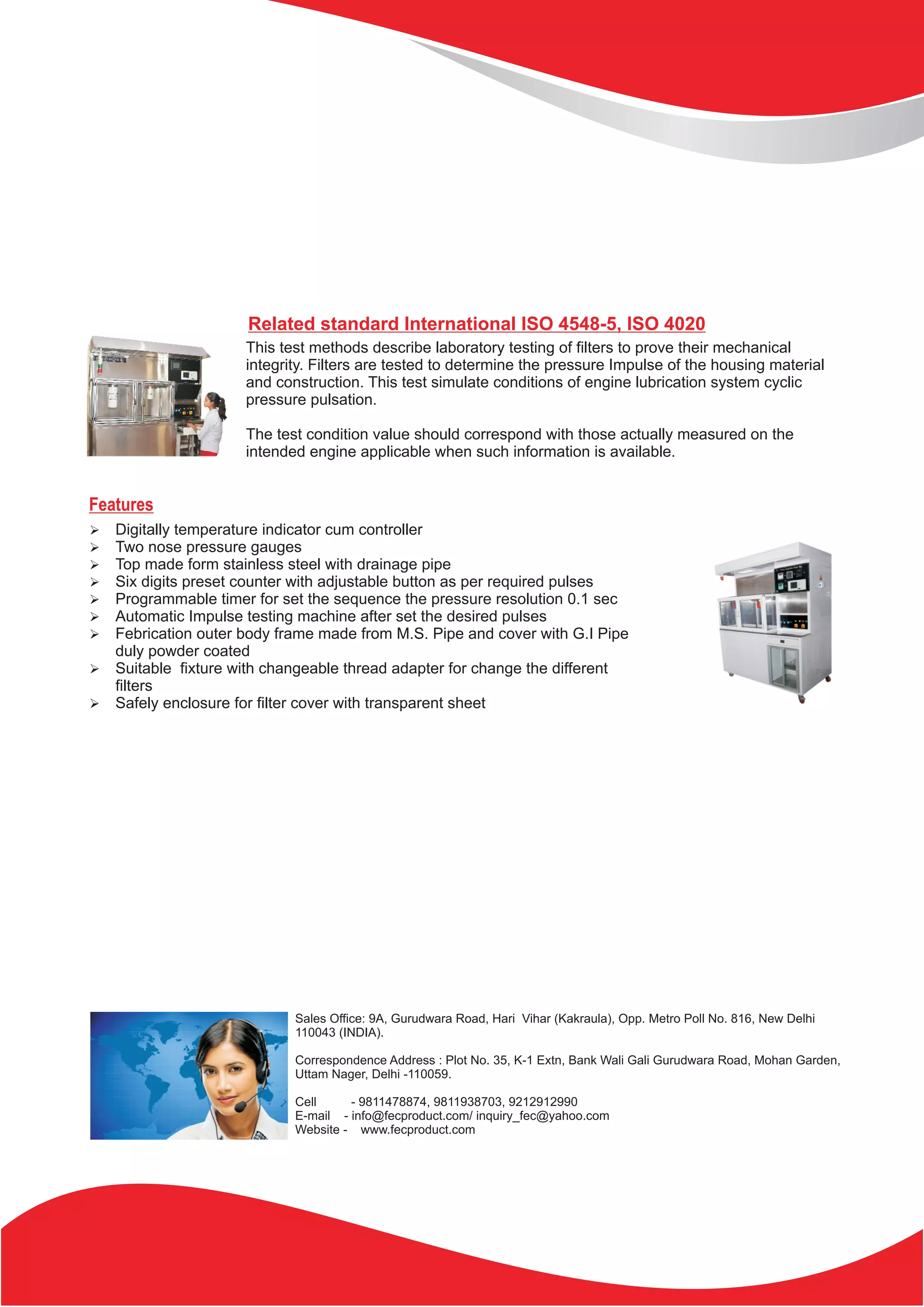 Filter Impulse Test Rig | PDF