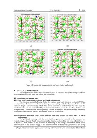 Design and implementation of grid based clustering in WSN using dynamic sink node | PDF