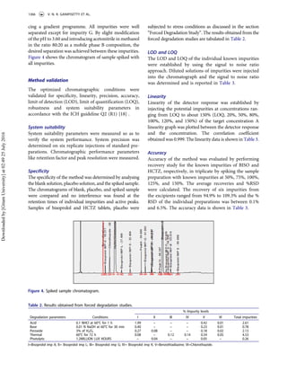 A novel reversed-phase liquid chromatographic method for the simultaneous determination of ...