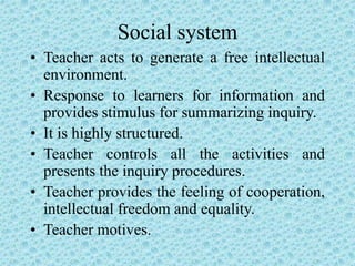 Pedagogy - teaching models | PPSX
