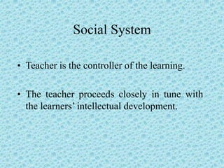 Pedagogy - teaching models | PPSX