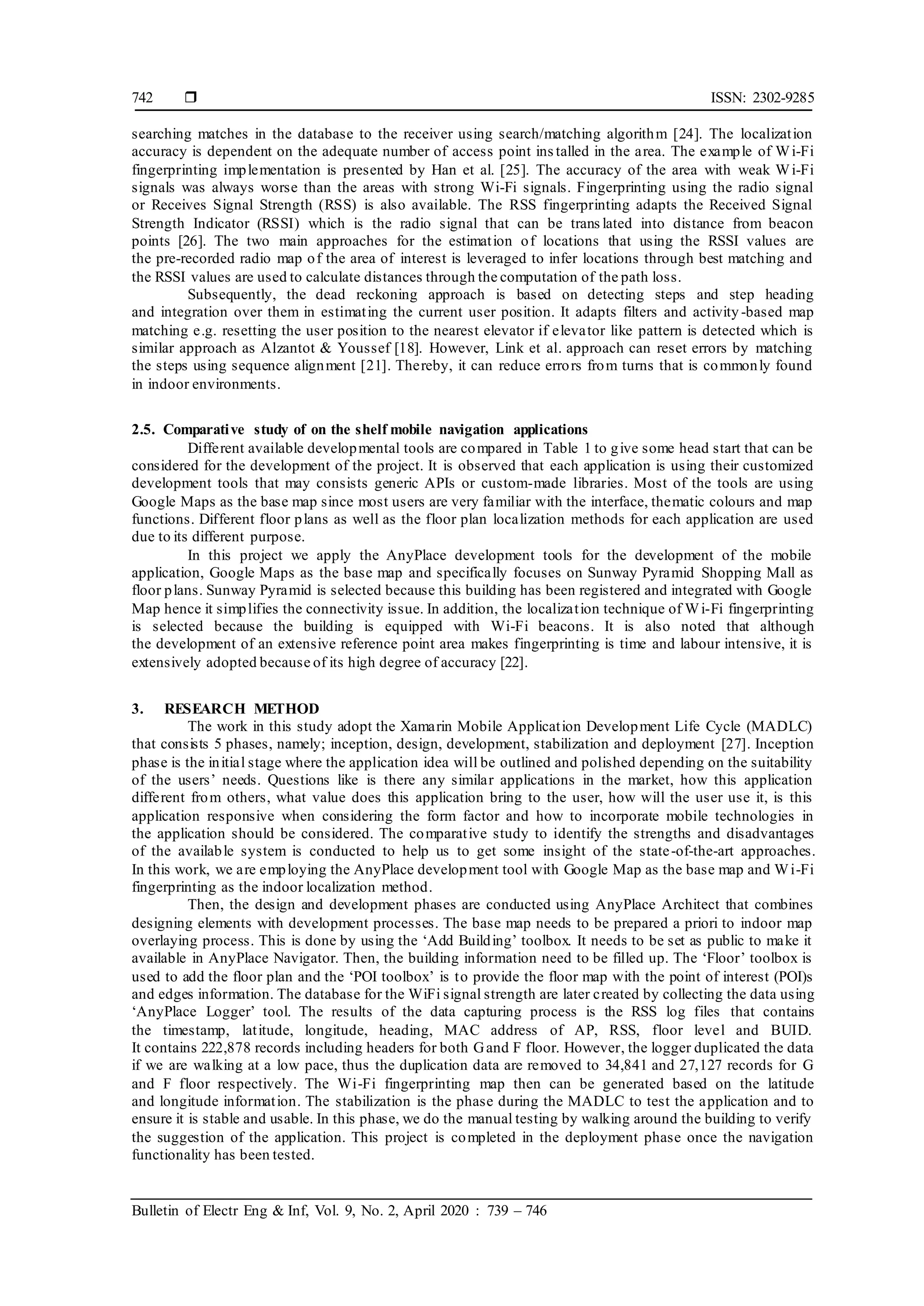 Dynamic Navigation Indoor Map Using Wi Fi Fingerprinting Mobile Technology Pdf 