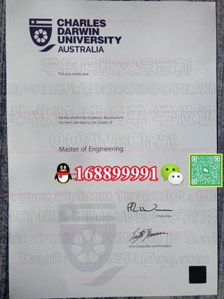 Charles Darwin University degree offer diploma Transcript | PDF