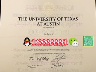 University of Texas at Austin degree offer diploma Transcript | PPT