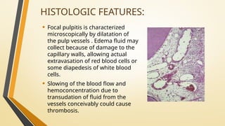 Pulpitis classification Oral Pathology.pptx
