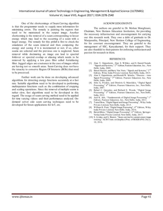 Seam Carving Approach for Multirate Processing of Digital Images | PDF