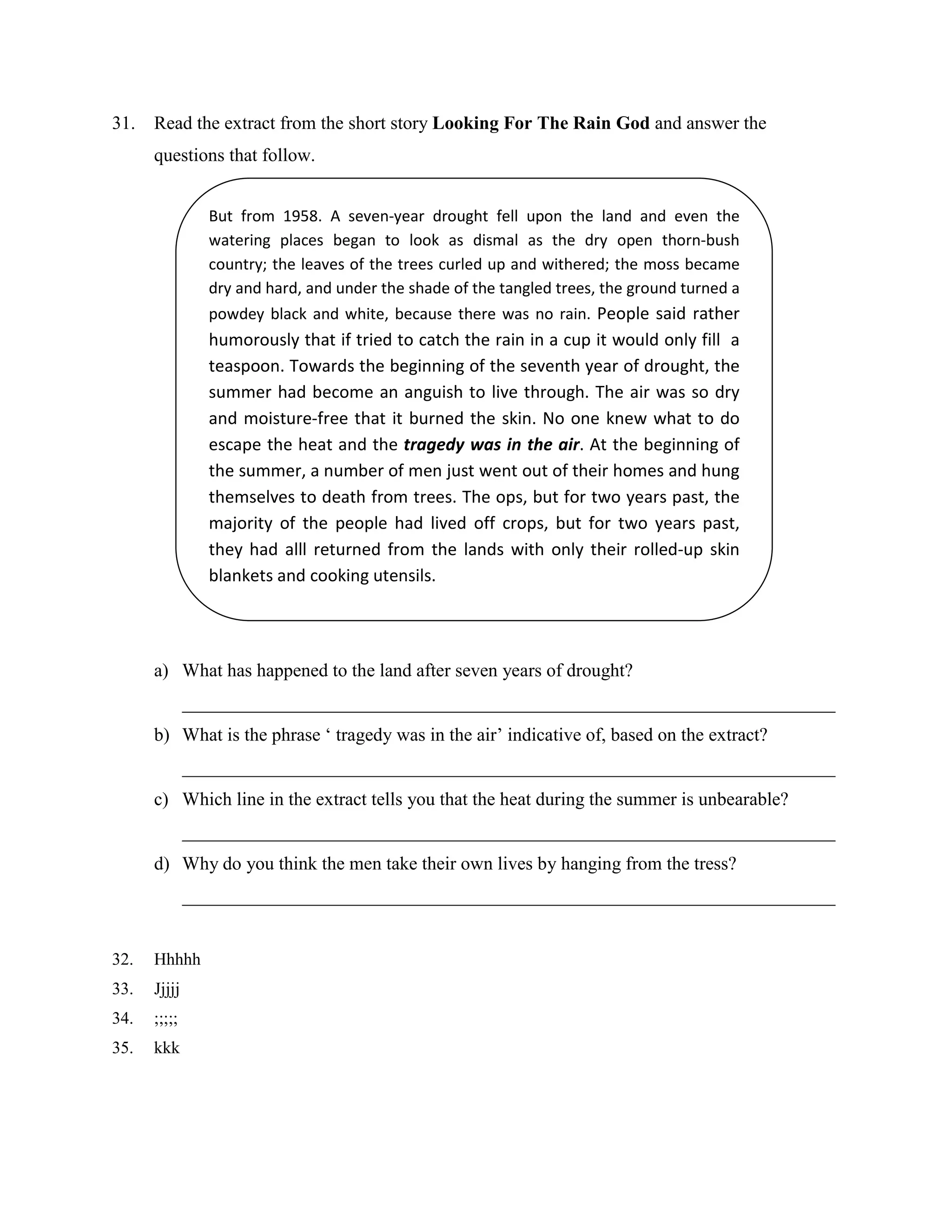 38 Looking For The Rain God | PDF