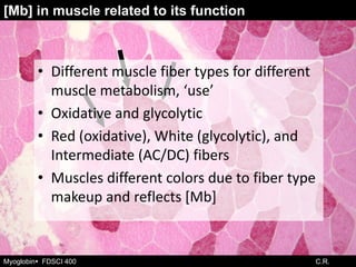 Myoglobin and Meat Color - by Chris Raines (@itweetmeat) | PPTX