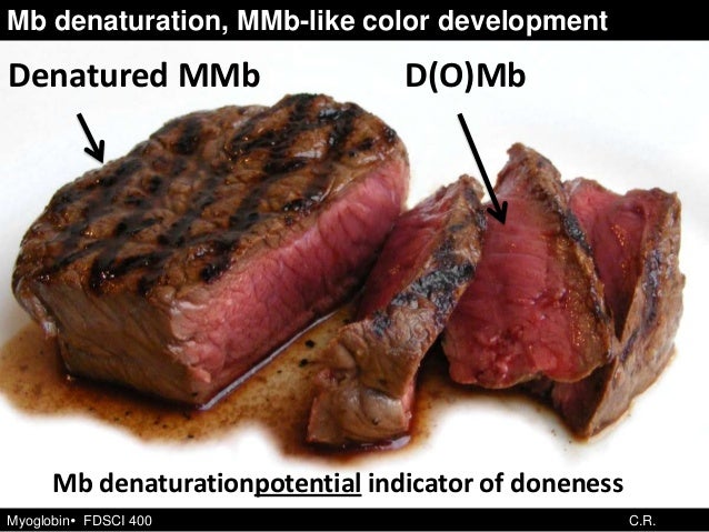 Myoglobin and Meat Color - by Chris Raines (@itweetmeat)