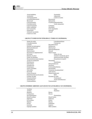 38 nom 054 semarnat 1993 proc incompatibilidad residuos | PDF