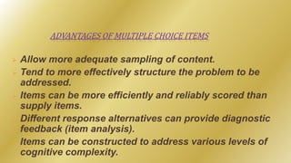 Constructing Objective and Essay Type Test | PPTX