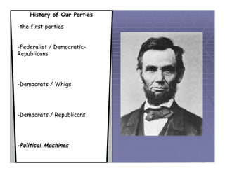 38 political parties in the us | PPT