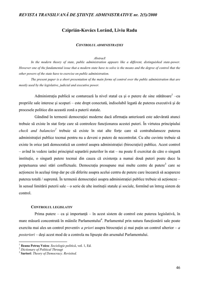 controlul administrativ | PDF