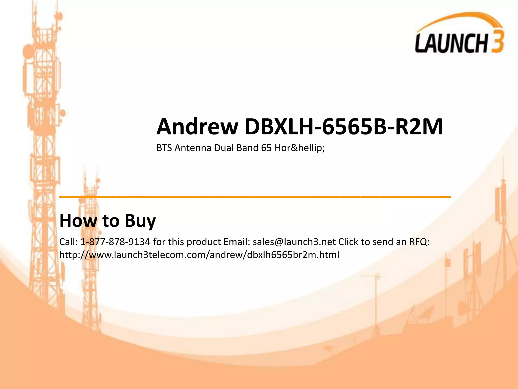 Andrew DBXLH-6565B-R2M | PPT