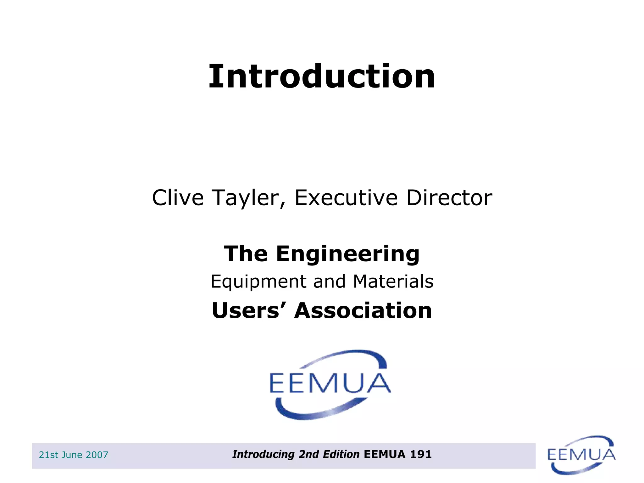 EEMUA191-Presentations.pdf | Business | Business and Finance