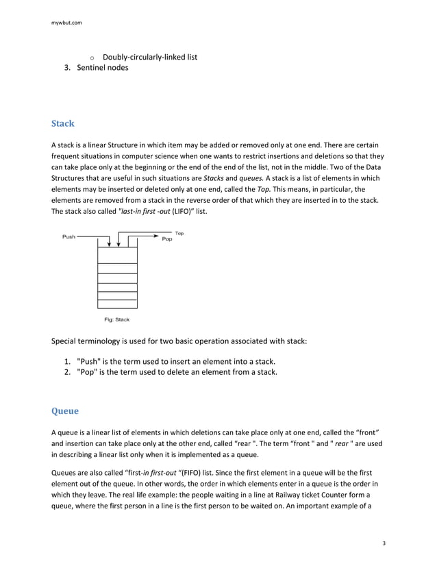 Introduction to Data Structure | PDF