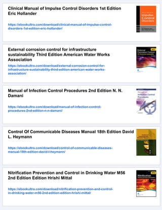 Water loss control manual 1st Edition Julian Thornton | PDF