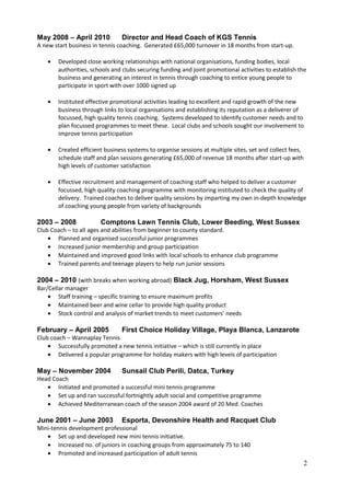 Matt Green CV final | DOC