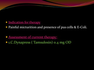 Case presentation on tuberculosis and k | PPT
