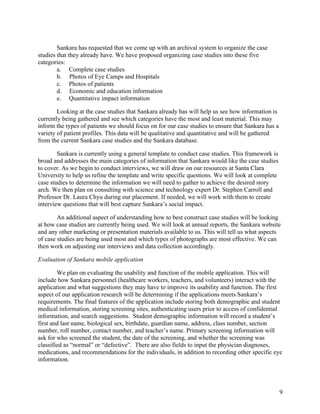 3c. Sankara Action Research Plan | PDF