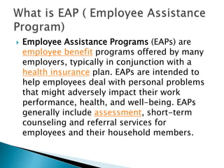 Employee Assistance Program (EAP) | PPTX