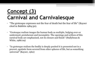 Venice - The Carnivalesque | PPT