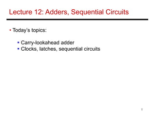 Latches time borrowing and stealing sequential | PPT