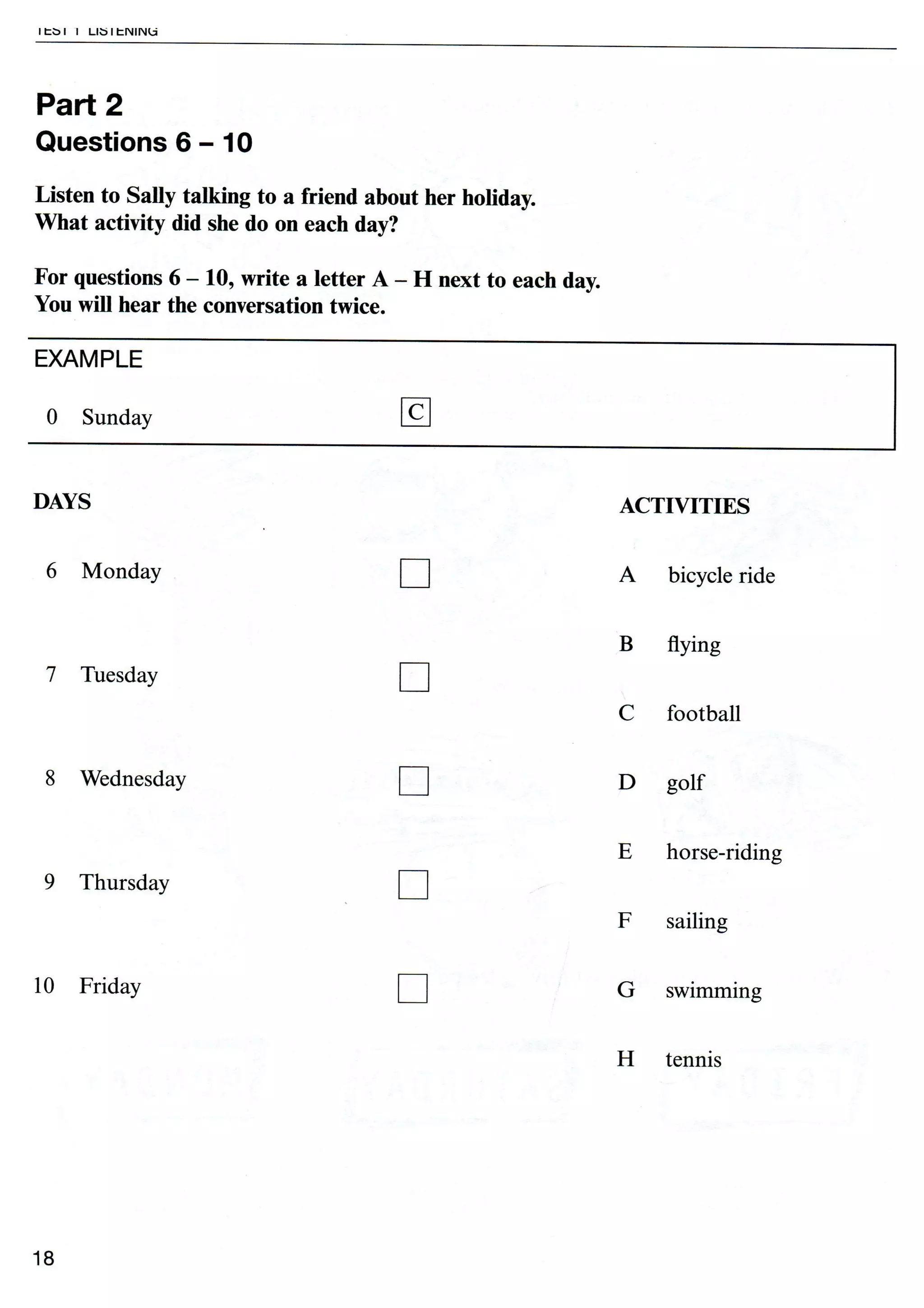 Practica del KET | PDF