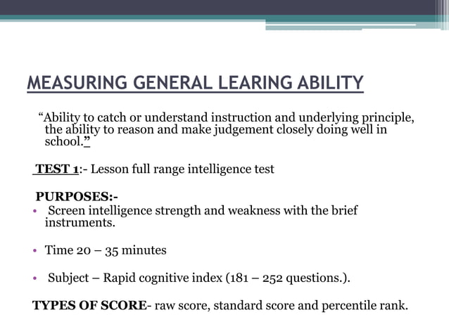 38105795 standardized-tools | PPTX | Standardized Testing | Educational ...