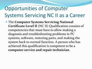 381091947 introduction-computer-systems-servicing-nc-ii | PPTX