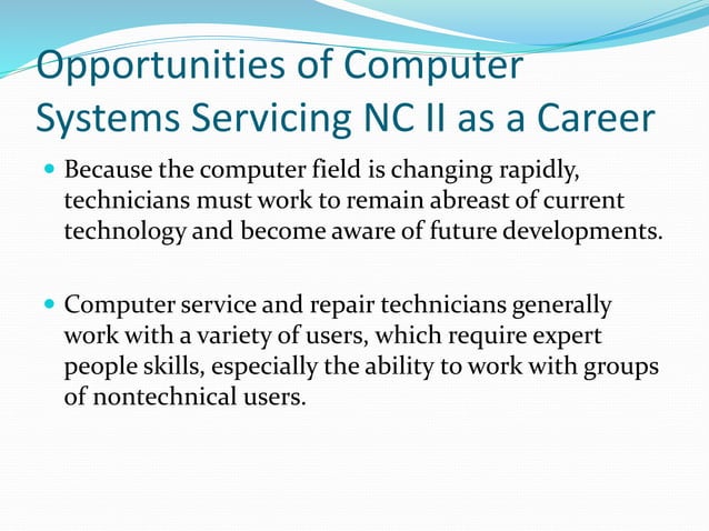 381091947 introduction-computer-systems-servicing-nc-ii | PPTX